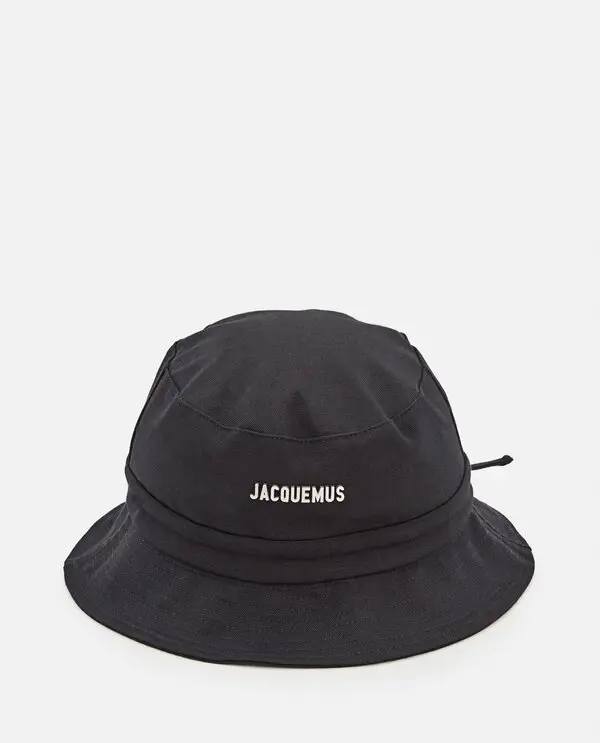 Jacquemus Le Bob Gadjo Bucket Hat - Black