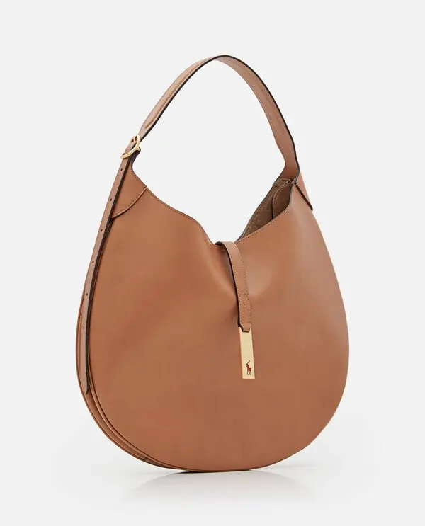 Polo Ralph Lauren Hobo Shoulder Bag - Brown