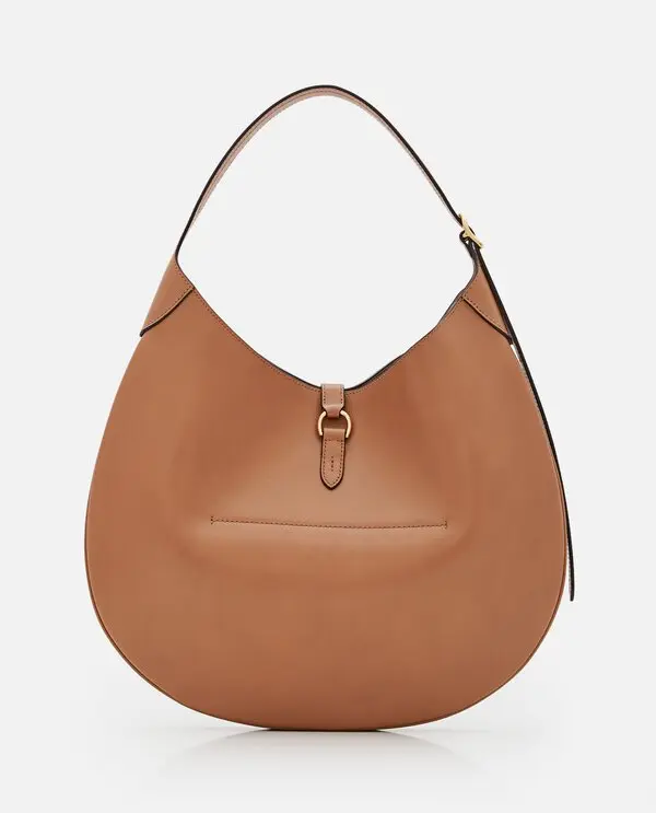 Polo Ralph Lauren Hobo Shoulder Bag - Brown
