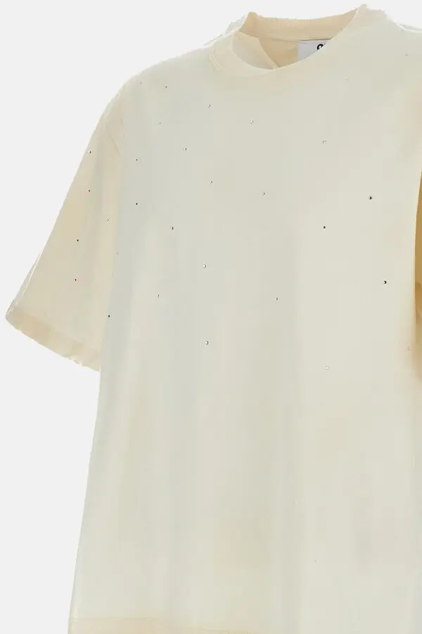 GOLDEN GOOSE Relaxed Fit Cotton T-shirt - White