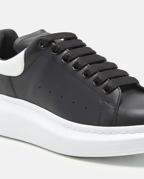 Alexander McQueen Larry Oversized Leather Sneakers