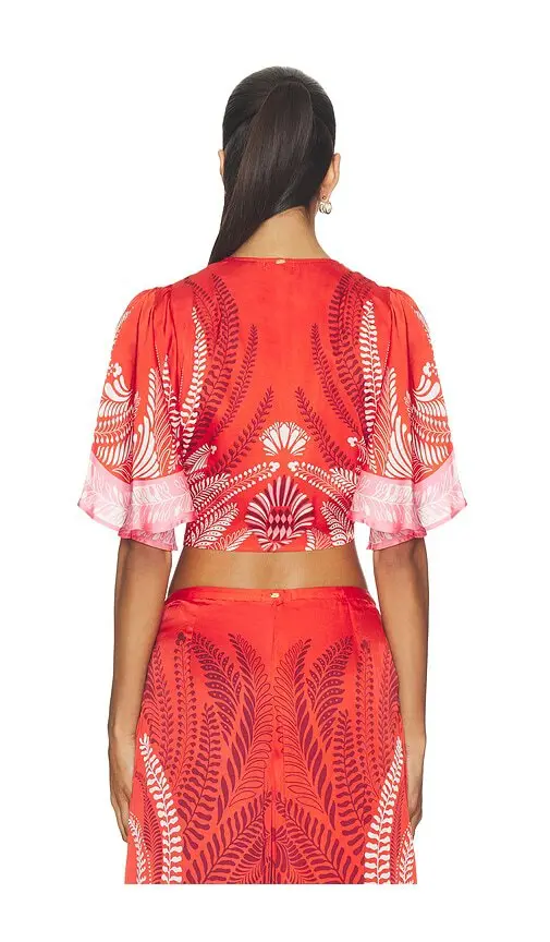 Poupette St Barth Rose Top - Orange