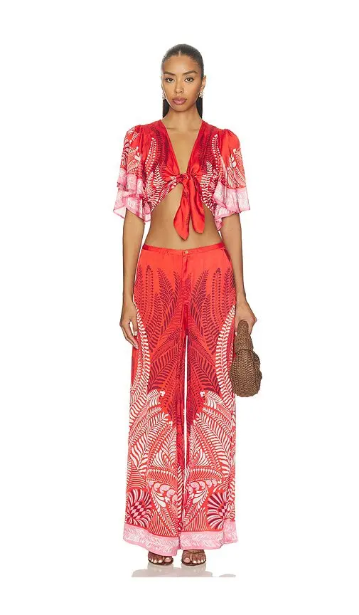 Poupette St Barth Rose Top - Orange