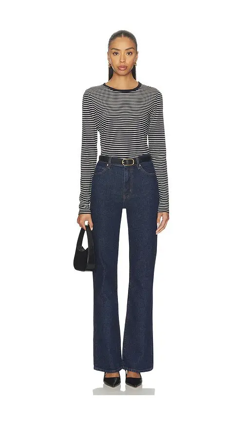 NILI LOTAN Simone Long Sleeve Tee