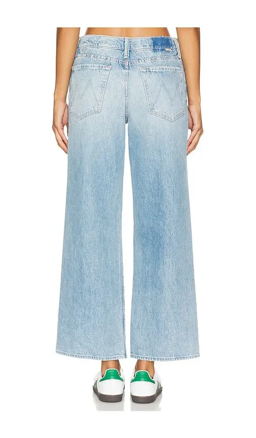 MOTHER The Down Low Spinner Hover Jeans In Light Wash