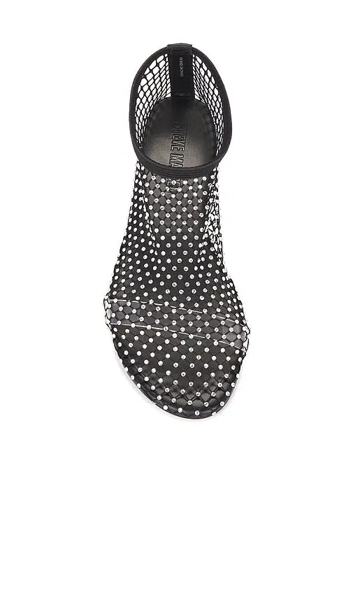 Steve Madden Mino Embellished Mesh Flat - Black