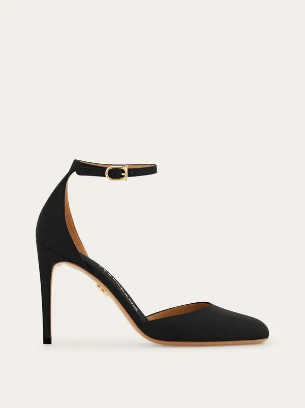 FERRAGAMO Stiletto Heel Pump - Black