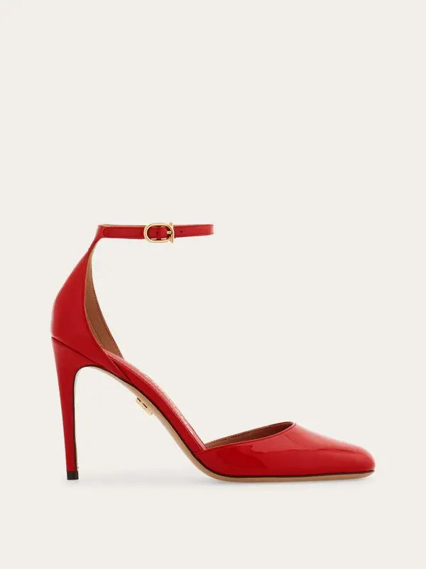 FERRAGAMO Stiletto Heel Pump - Red