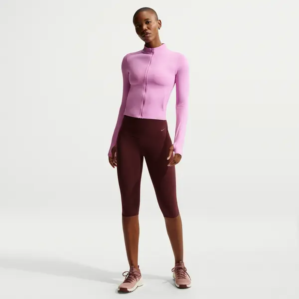 Nike Zenvy Dri-fit Full-zip Jacket - Purple