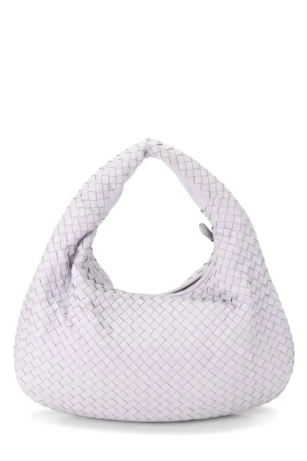 Bottega Veneta Intrecciato Veneta Hobo - Purple
