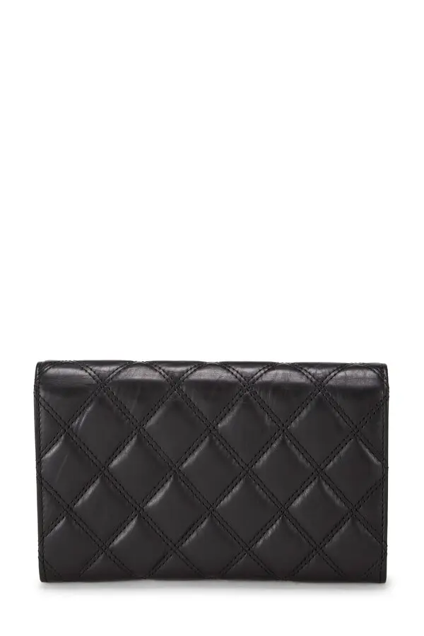 Chanel Calfskin Paris-new York Flap Wallet