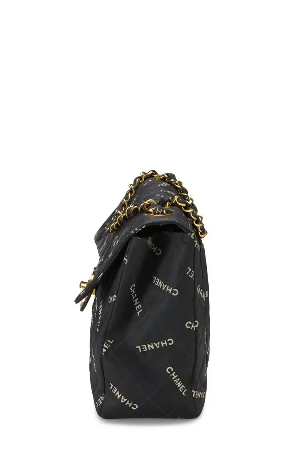 Chanel Logo Canvas Half Flap