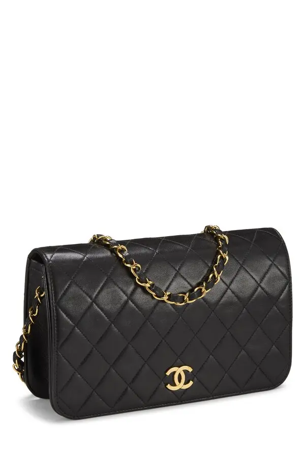 Chanel Lambskin Snap Flap Bag