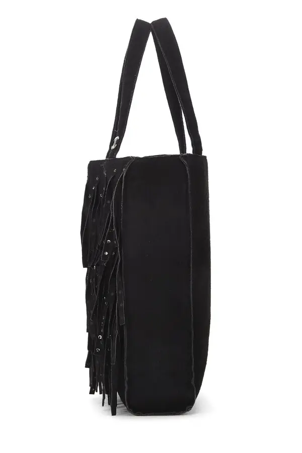 Chanel Suede Fringe Handbag