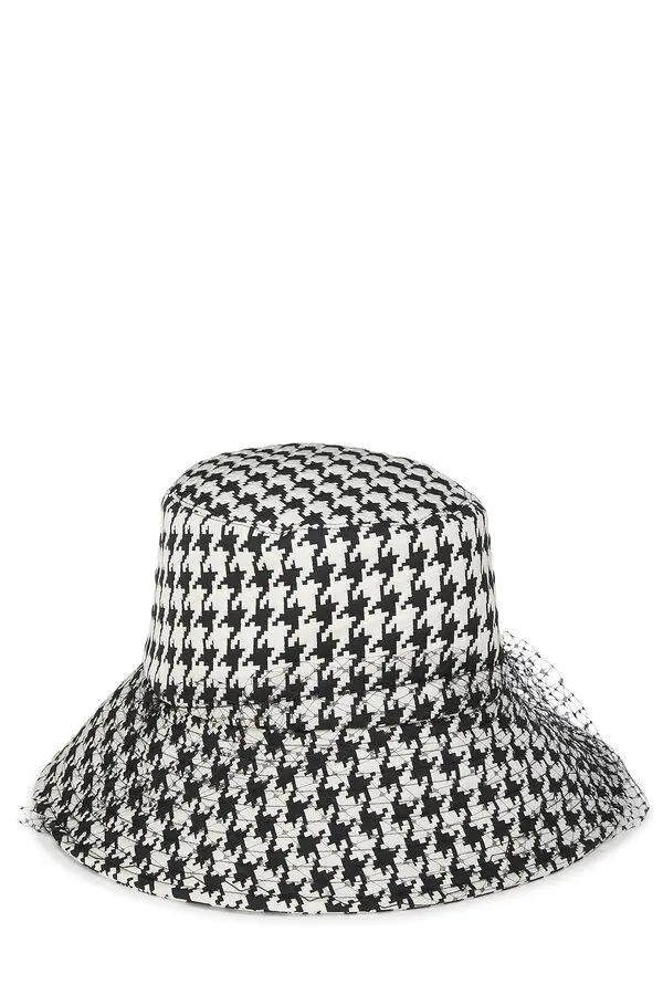 Dior Houndstooth Bucket Hat - Multi
