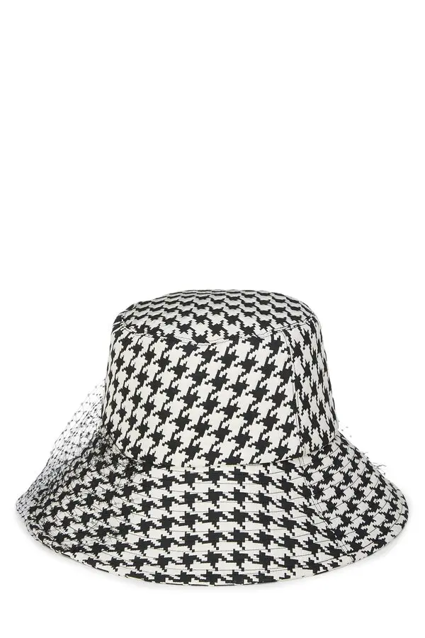 Dior Houndstooth Bucket Hat