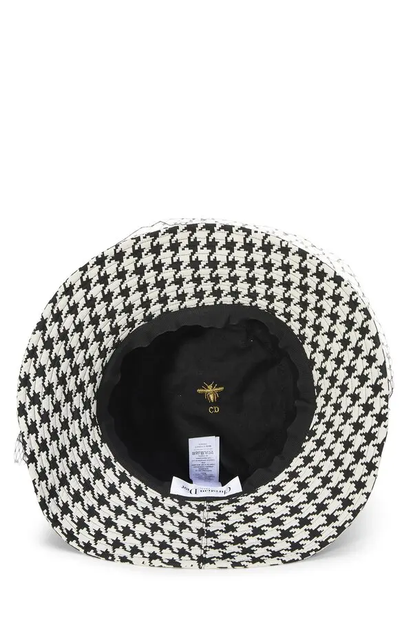 Dior Houndstooth Bucket Hat