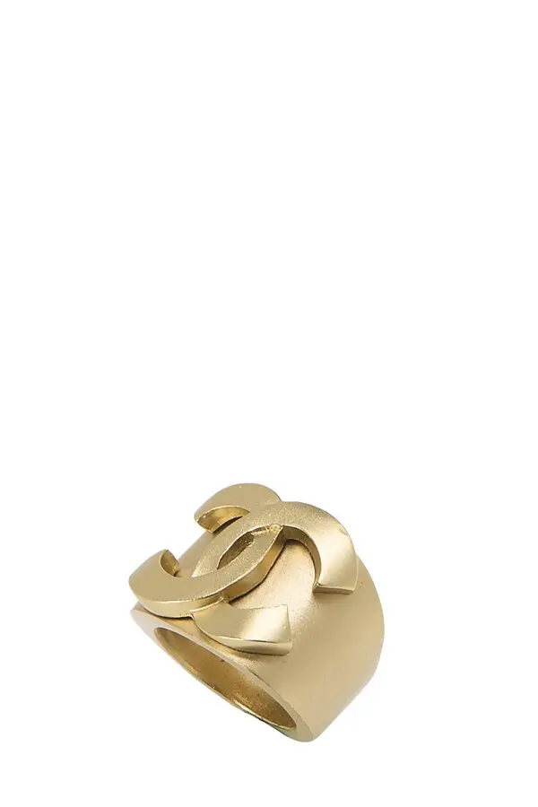 Chanel Cc Ring - Gold
