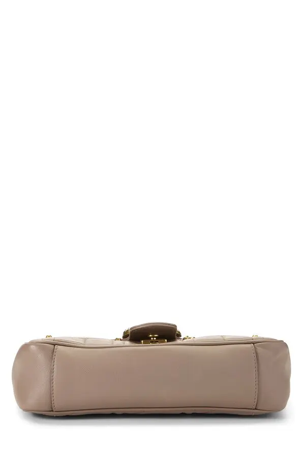 Gucci Leather Gg Marmont Shoulder Bag