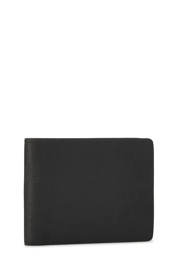 LOUIS VUITTON Damier Infini Multiple Wallet - Black