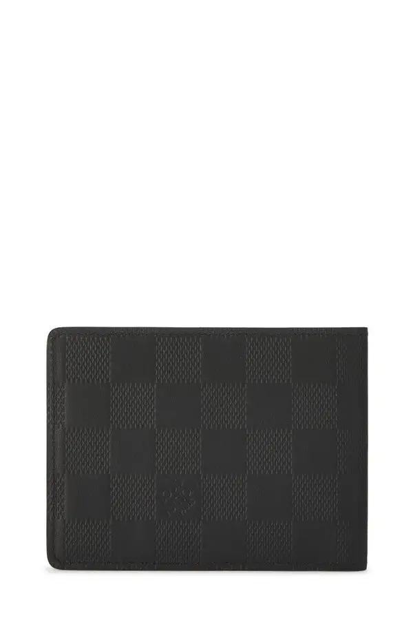 LOUIS VUITTON Damier Infini Multiple Wallet - Black