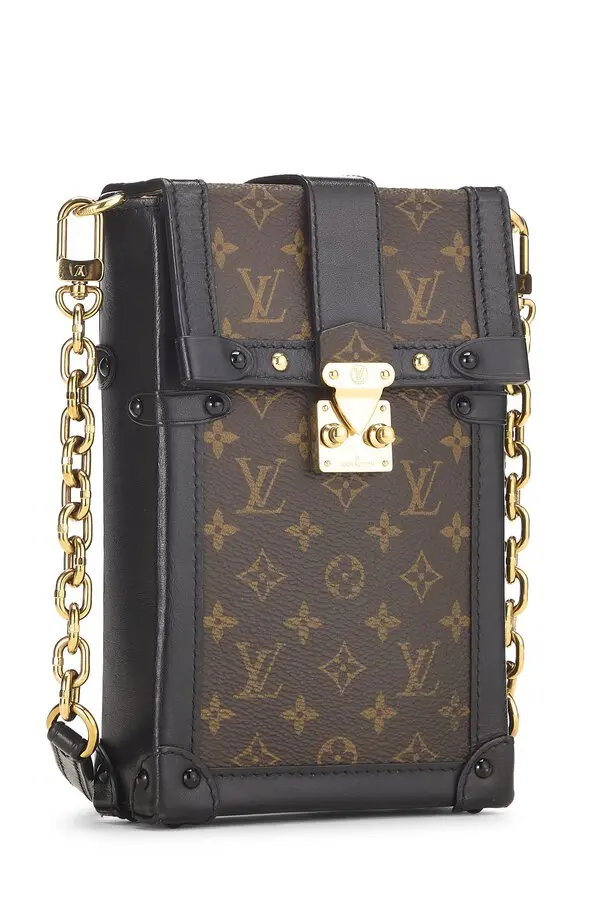 LOUIS VUITTON Monogram Pochette Trunk Verticale
