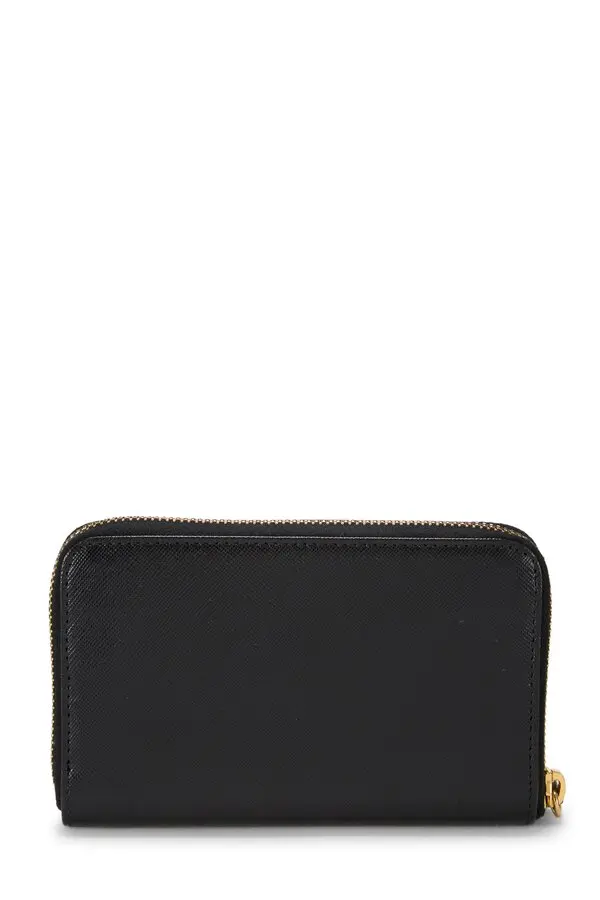 Prada Saffiano Zip Around Wallet