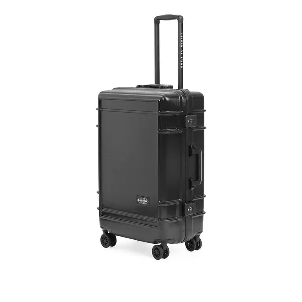EASTPAK Resist'r Medium Luggage Case - Brushed Black