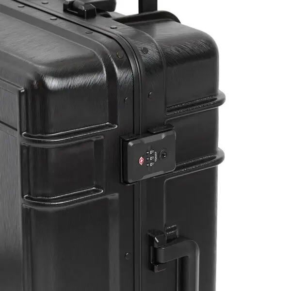 EASTPAK Resist'r Medium Luggage Case - Brushed Black