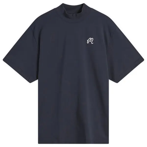 MALBON Mare Mockneck T-shirt - Navy