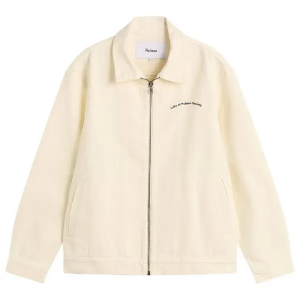 PALMES Lake Zip Jacket - Off-white