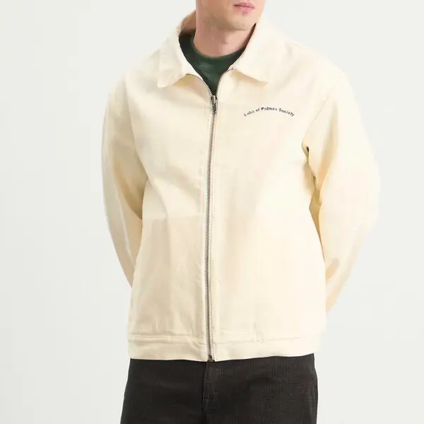 PALMES Lake Zip Jacket - Off-white