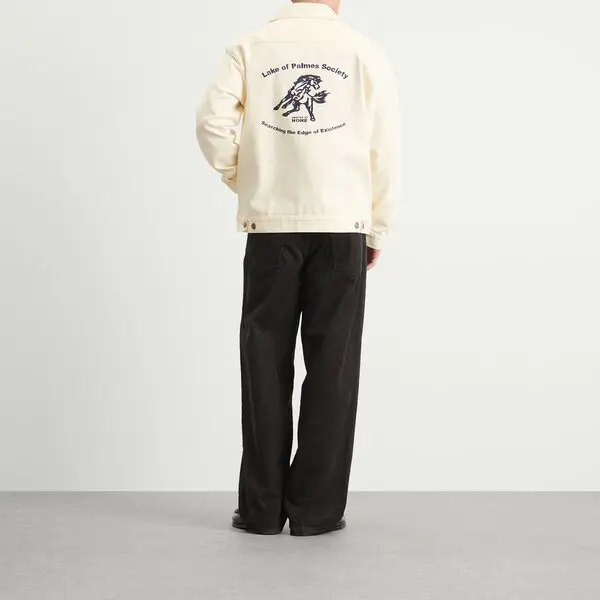 PALMES Lake Zip Jacket - Off-white