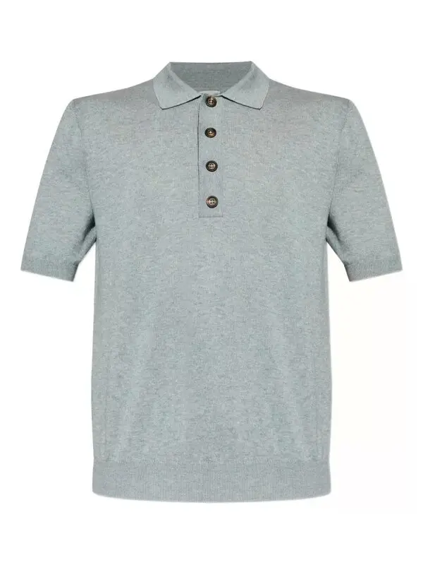 Eleventy Buttoned Polo Shirt