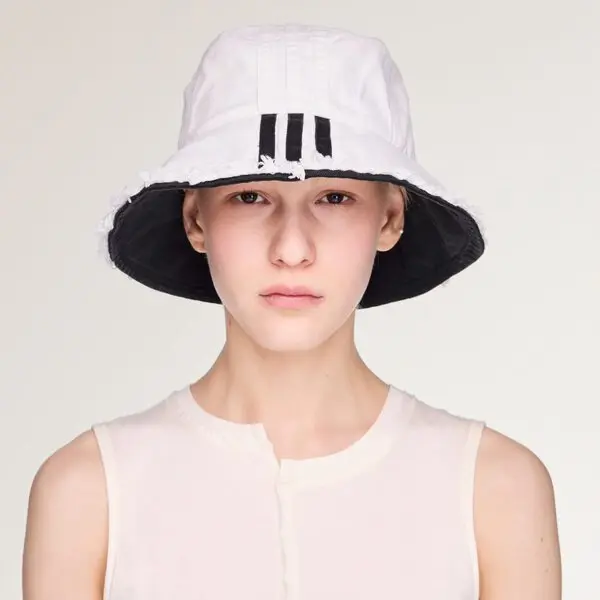 Adidas Stripes Bucket Hat - Off White