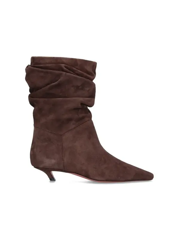Amina Muaddi Jamie Ankle Boots