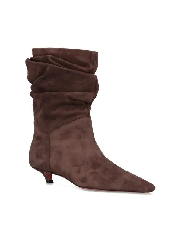 Amina Muaddi Jamie Ankle Boots