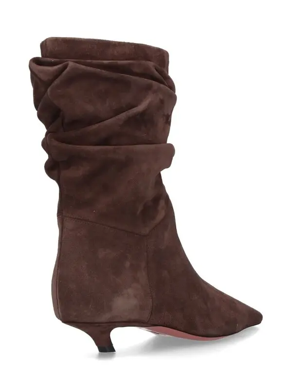 Amina Muaddi Jamie Ankle Boots