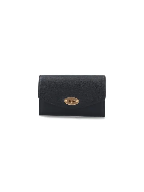 Mulberry Medium Wallet "darley - Black