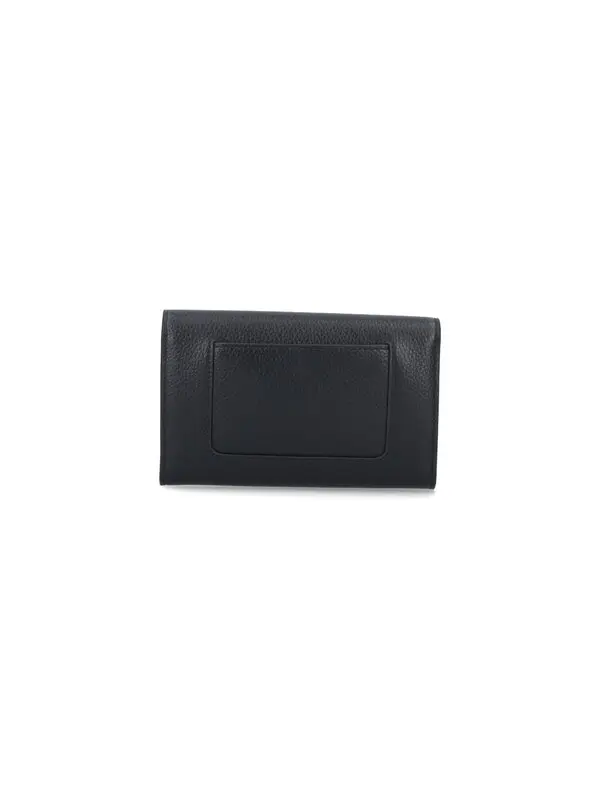 Mulberry Medium Wallet "darley - Black