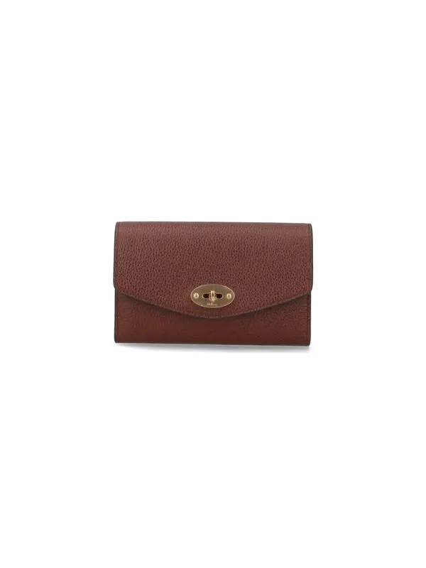 Mulberry Medium Wallet "darley - Brown