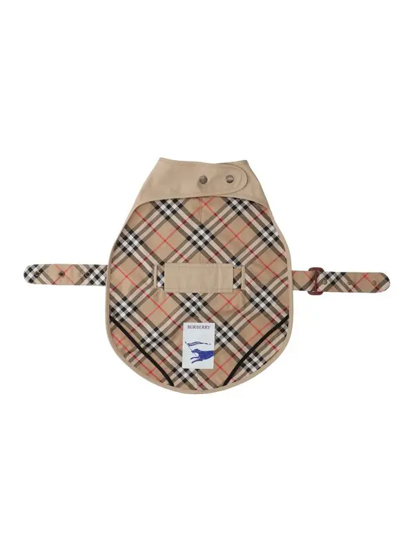 Burberry Check Dog Coat
