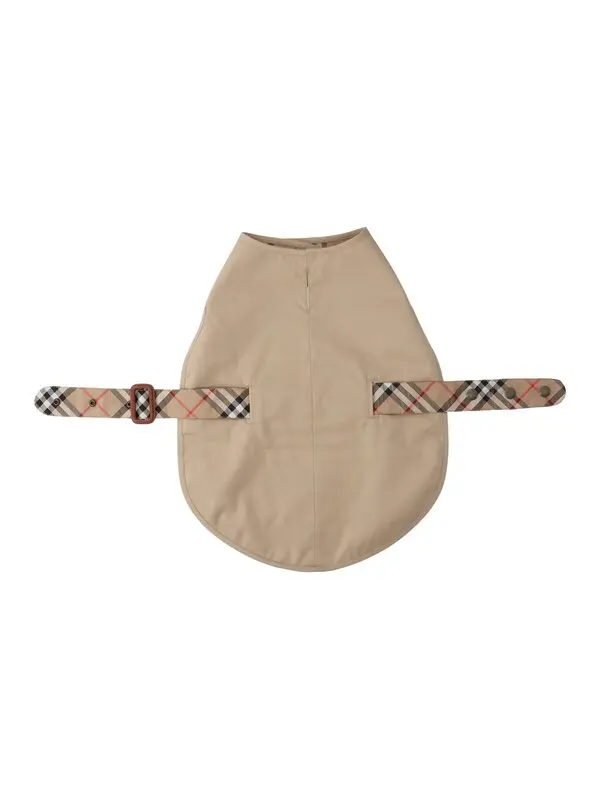 Burberry Check Dog Coat