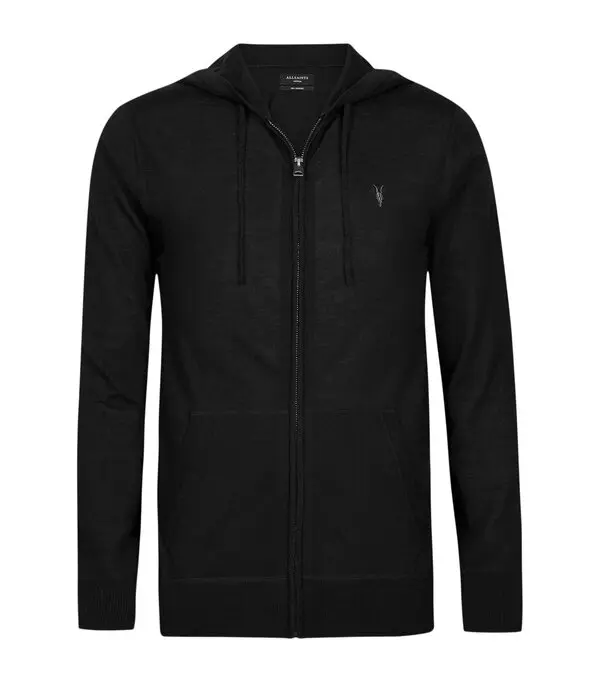 ALLSAINTS Merino Wool Mode Hoodie