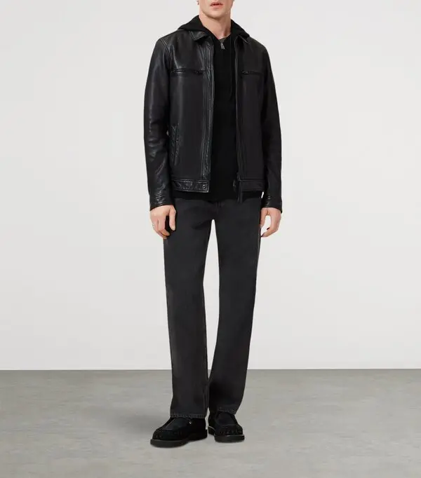 ALLSAINTS Merino Wool Mode Hoodie