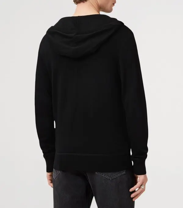 ALLSAINTS Merino Wool Mode Hoodie