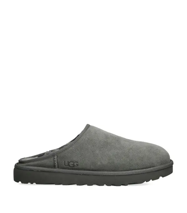 UGG Classic Suede Slippers - Green