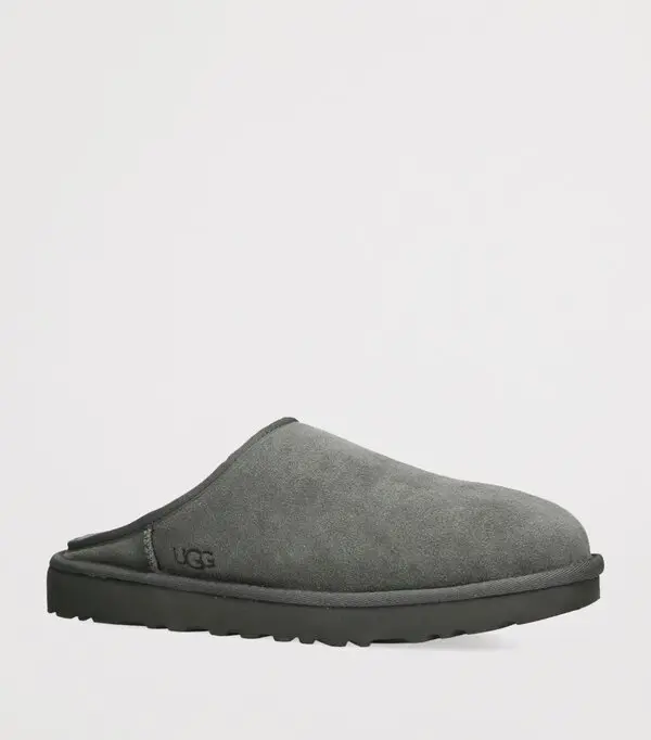 UGG Classic Suede Slippers - Green