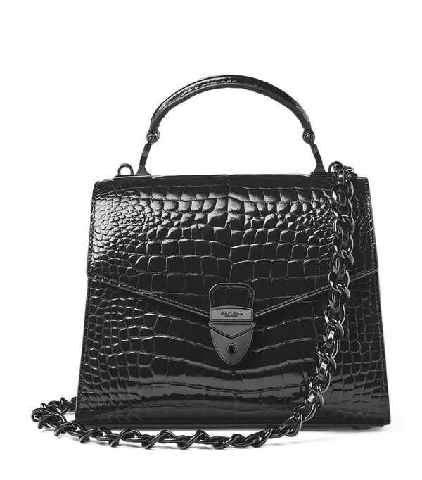 ASPINAL OF LONDON Midi Mayfair Top-handle Bag