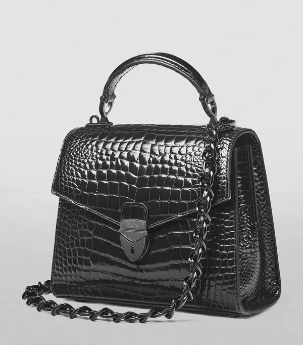 ASPINAL OF LONDON Midi Mayfair Top-handle Bag